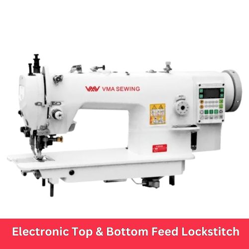 Electronic Top & Bottom Feed Lockstitch Edge Cutter | Sagartex Engineering
